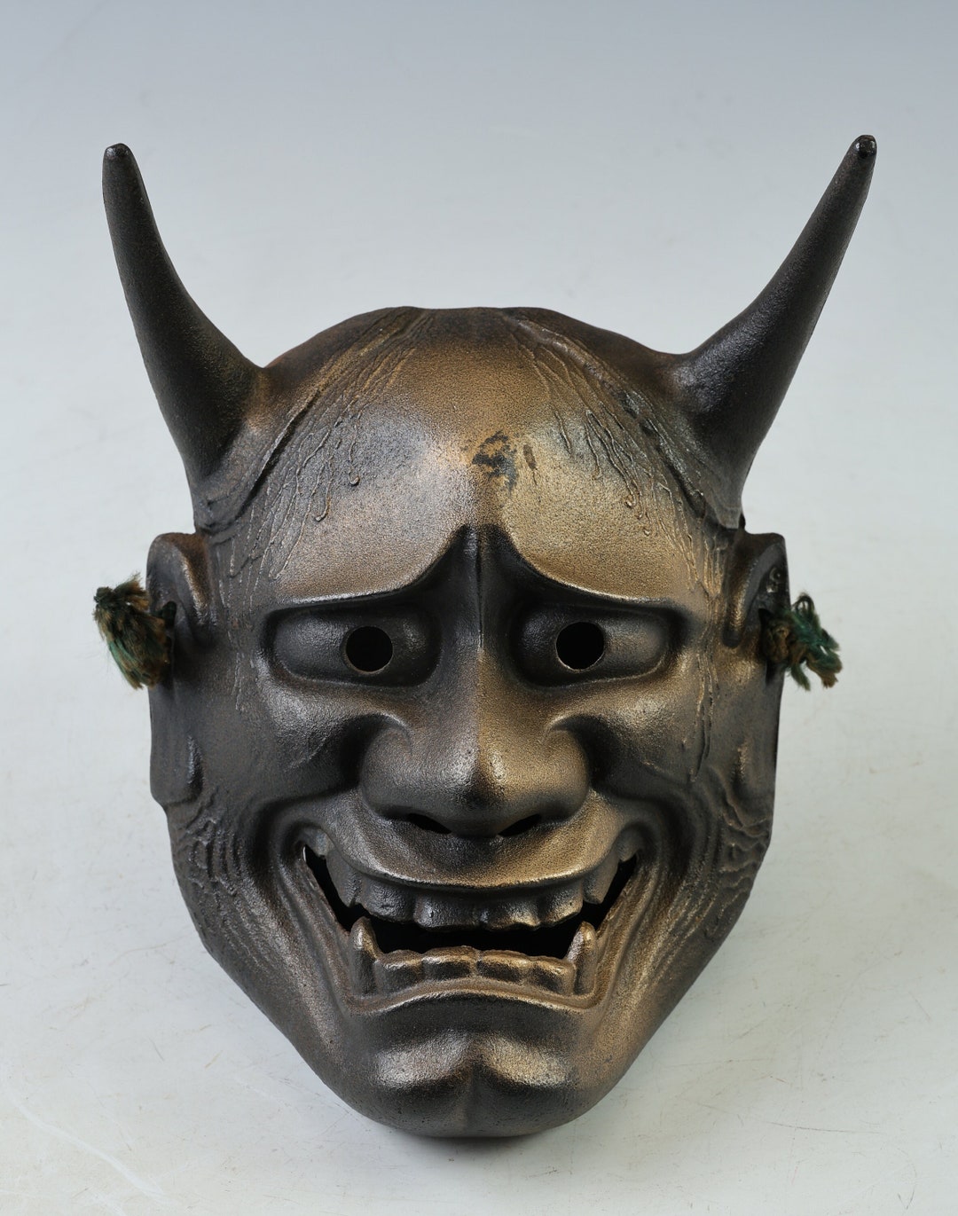 Great Vintage Bronze Noh Mask Hannya 般若 jealousy Woman Tsushima - Etsy