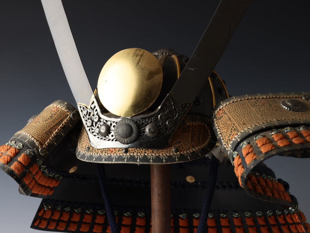 Japanese Nice Vintage Samurai Wearable Kabuto Helmet marutake Kohnin ...