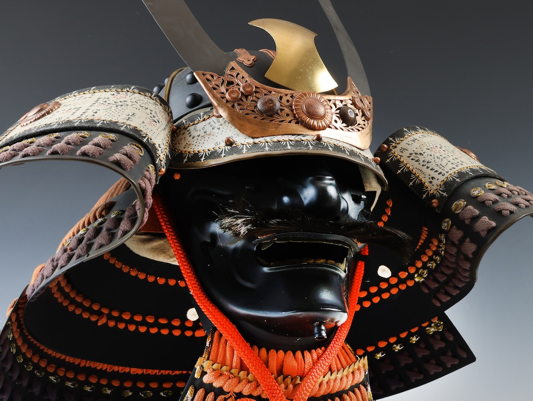 Japanese Samurai Wearable Kabuto Helmet With a Mask marutake Kohnin ...