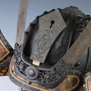 Japanese Old Vintage Samurai Wearable Kabuto Helmet With a Mask ...