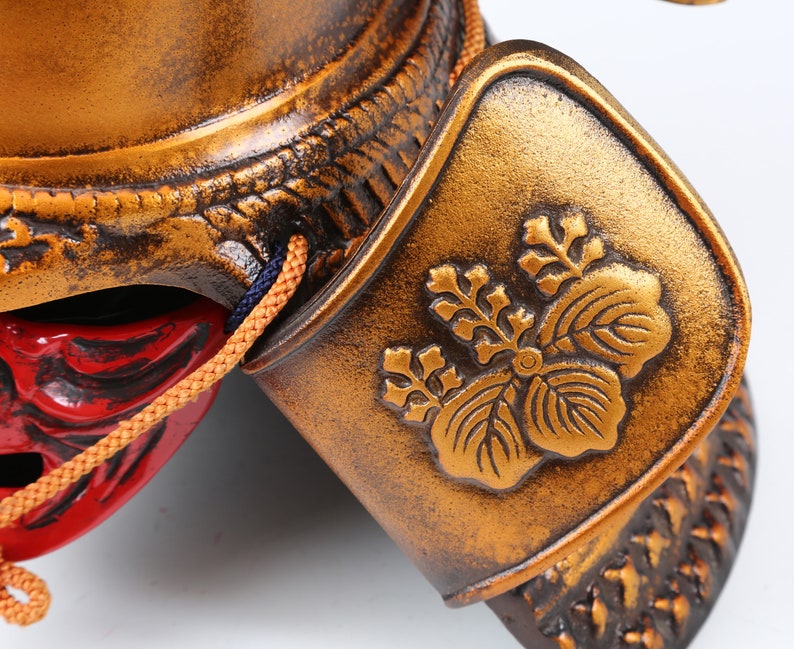 Authentic Japanese Massive Samurai Display Helmet -hideyoshi's Kabuto ...