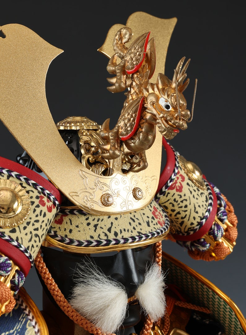 Japanese Beautiful Old Vintage Samurai Figure Doll -tadayasu Product ...