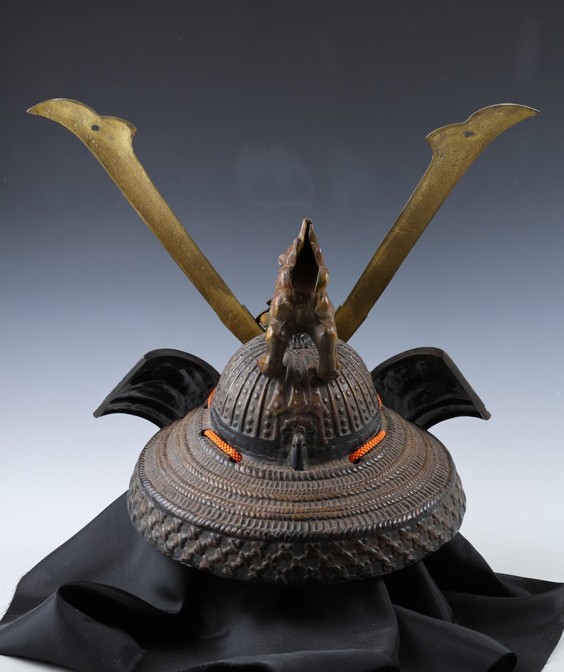 Vintage Yoshitsune Kabuto – Japanese Samurai Helmet, Display Decor - Etsy