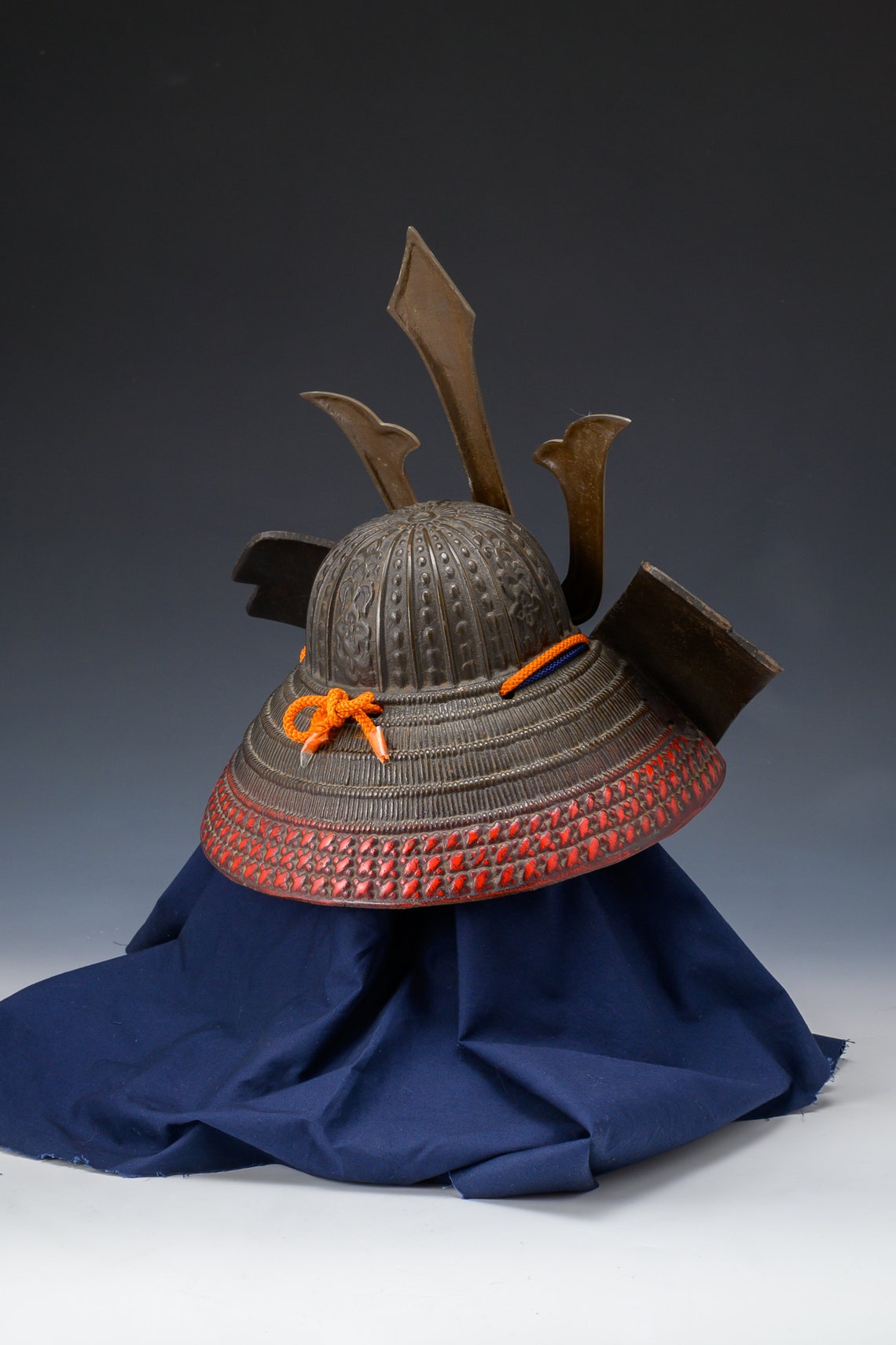 Old Vintage Japanese Samurai Helmet kusunoki Masashige - Etsy