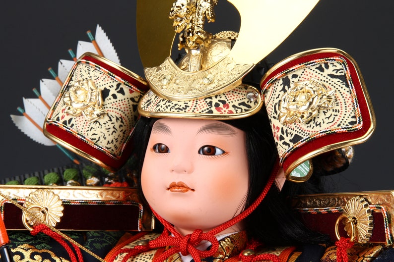 Beautiful Japanese Samurai Doll the Little General Bow and - Etsy