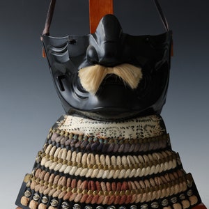 Vintage Japanese Samurai Menpo wearable Product Tsushima - Etsy