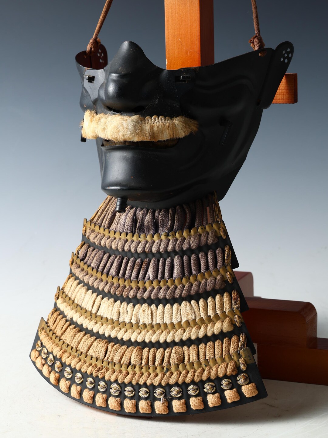 Vintage Japanese Samurai Menpo -wearable- Marutake Product Tsushima - Etsy