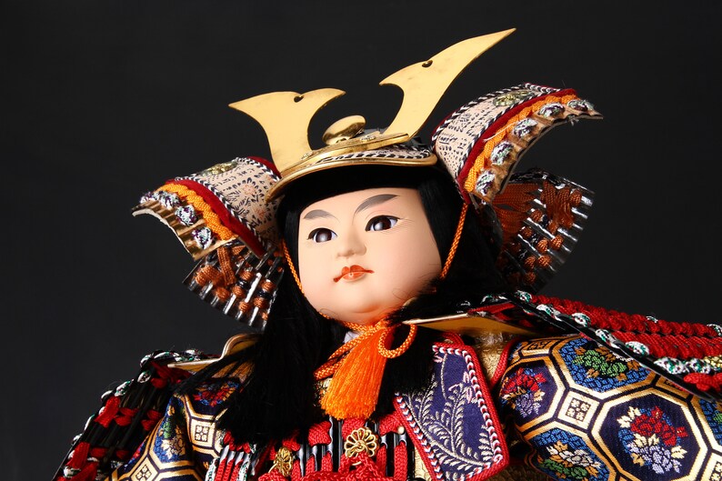 Vintage Japanese Samurai Doll the Little General Spear - Etsy