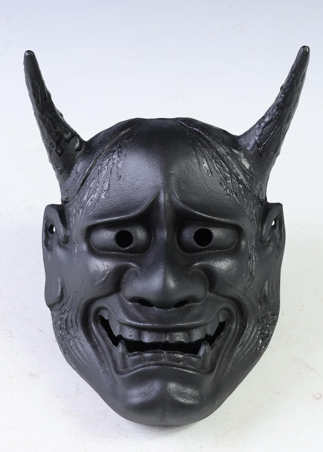 Vintage Bronze Noh Mask Hannya 般若 -jealousy Woman- - Etsy