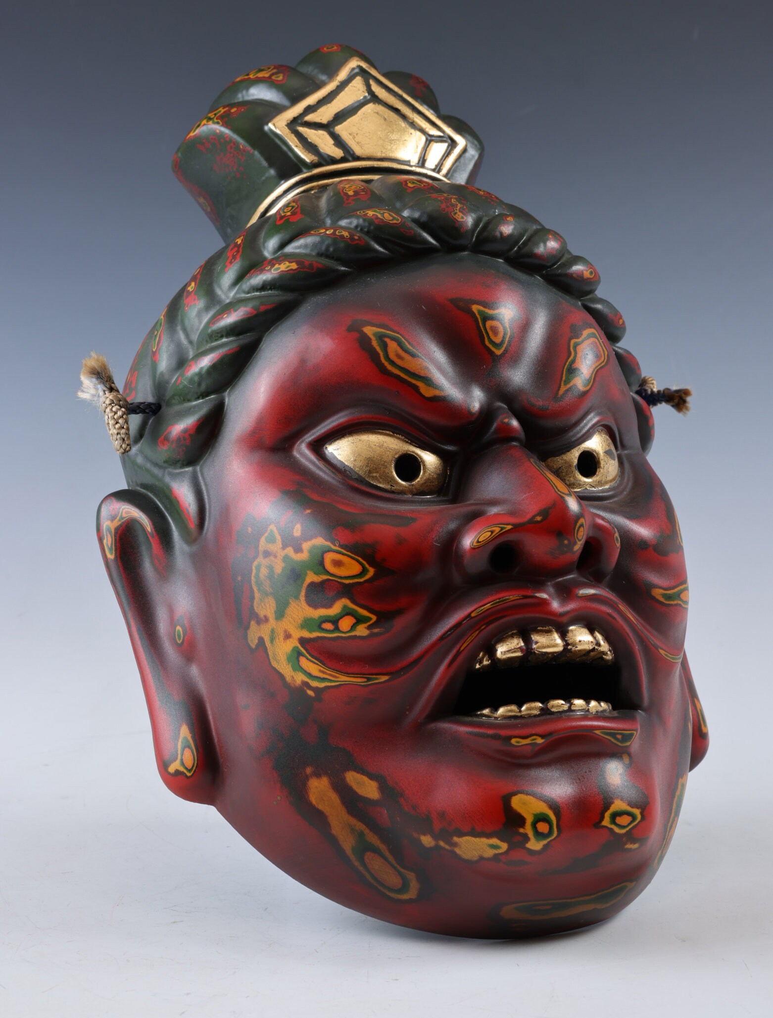 Beautiful Vintage Plaster Buddhism Mask Plaque nio Showa - Etsy