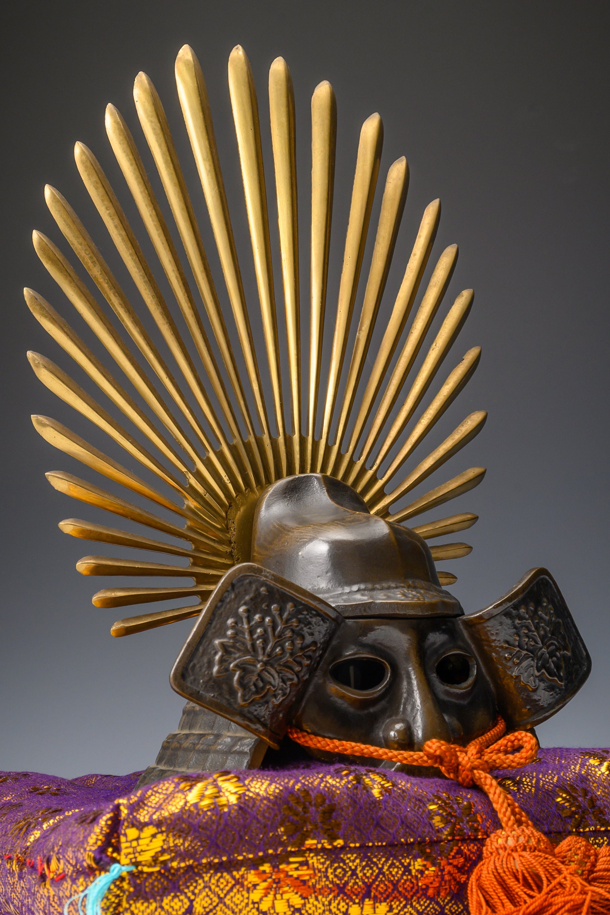 Samurai Helmet hideyoshi Small Size Helmet With a Traditional - Etsy