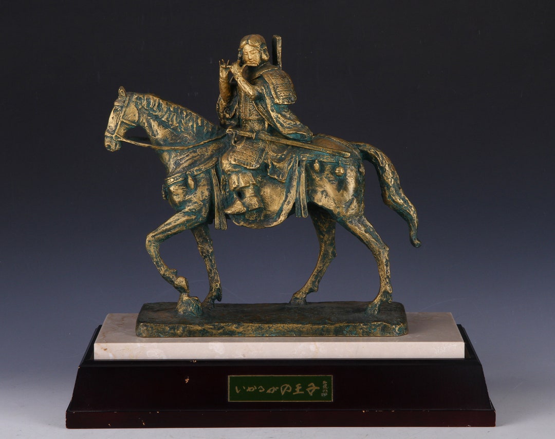 Seibo Kitamura -prince of Ikaruga- Real Pure Bronze Sculpture GREAT ...
