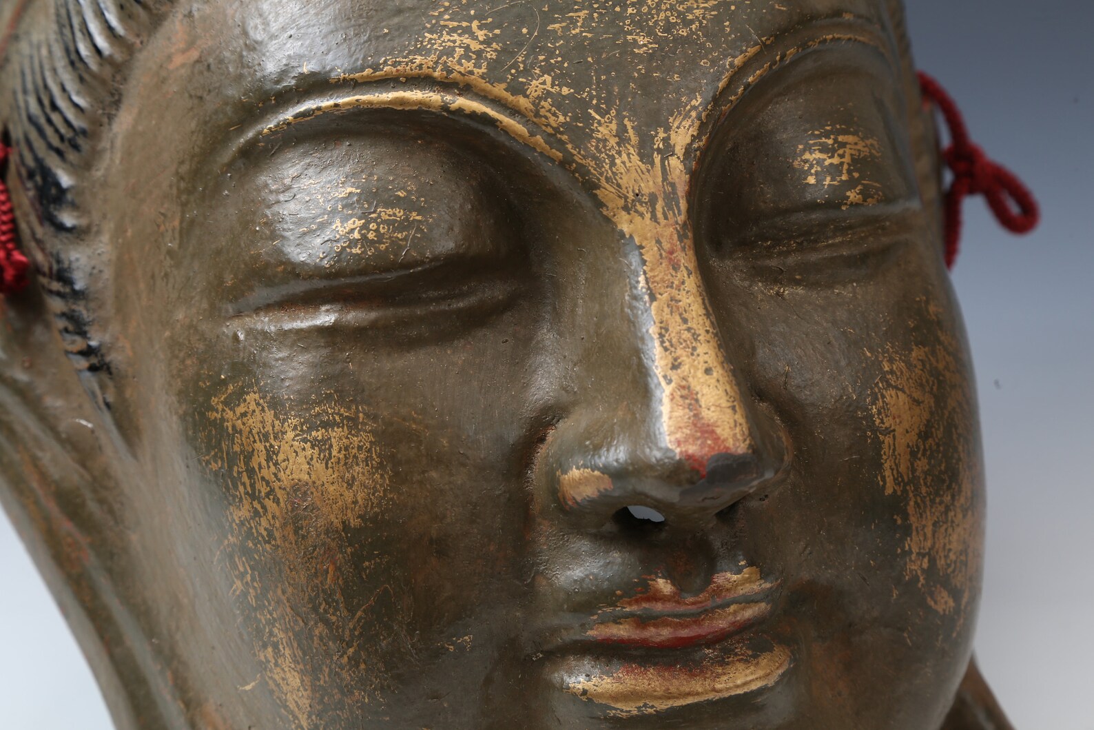 Old Vintage Large Size Paper Clay Buddhism Mask buddha Early - Etsy