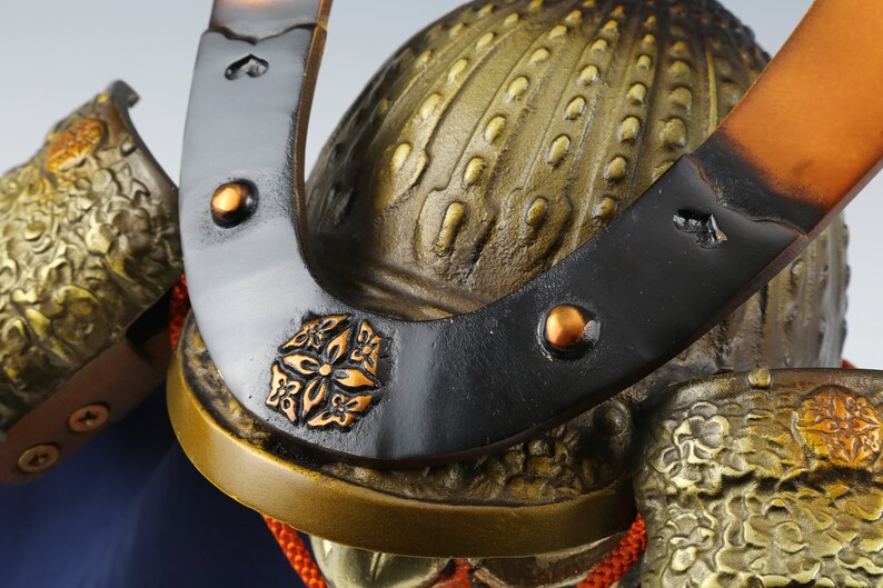 Samurai Helmet minamoto Zuisho Kabuto With a Mask Tsushima - Etsy