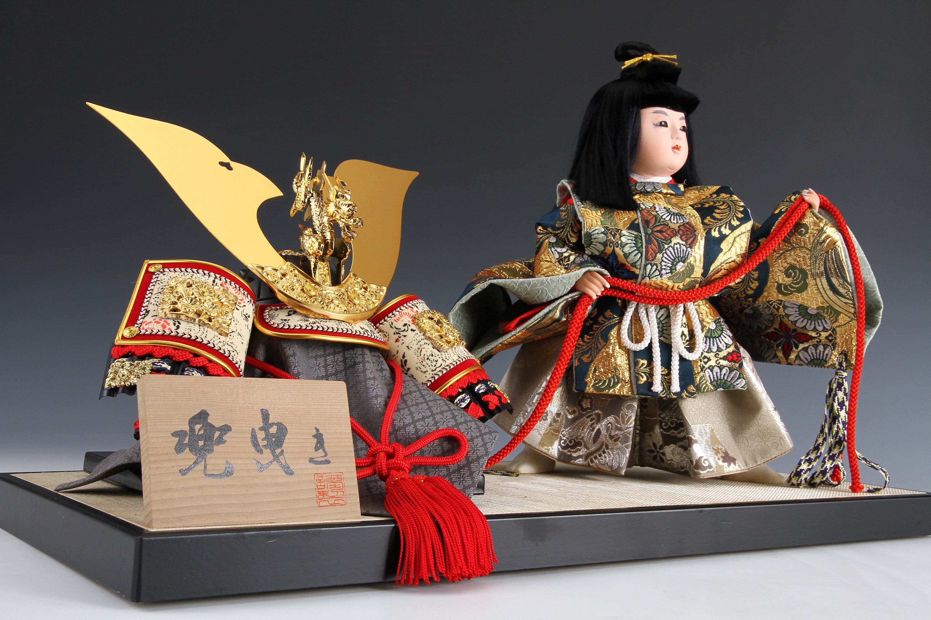 Beautiful Japanese Samurai Doll the Little General With His | Etsy