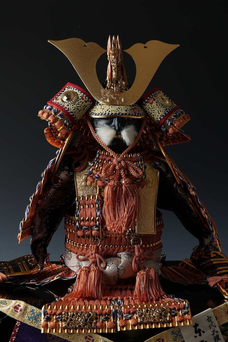 Japanese Beautiful Old Vintage Samurai Figure Doll -tadayasu Product ...