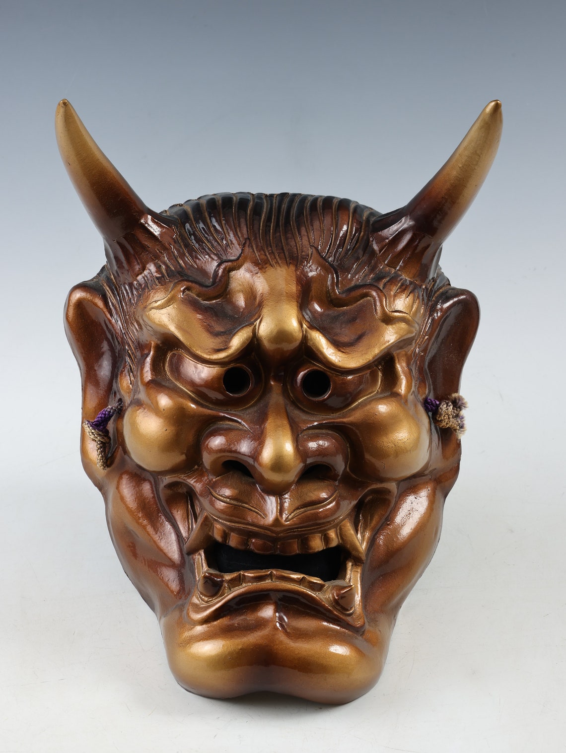 Japanese Porcelain Noh Mask Hannya jealousy Woman 般若 Very - Etsy