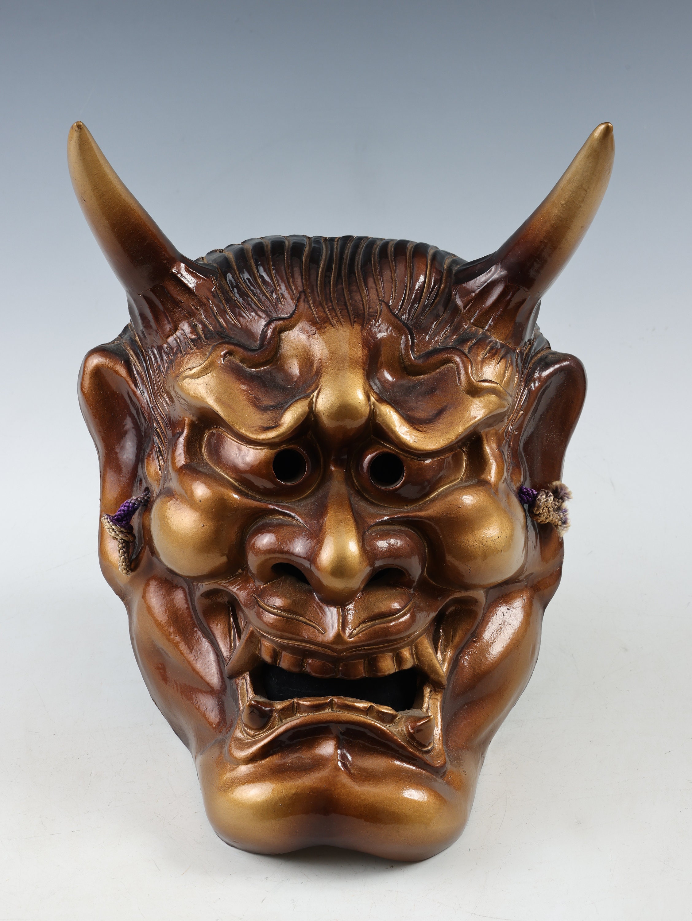 Japanese Porcelain Noh Mask Hannya jealousy Woman 般若 Very - Etsy
