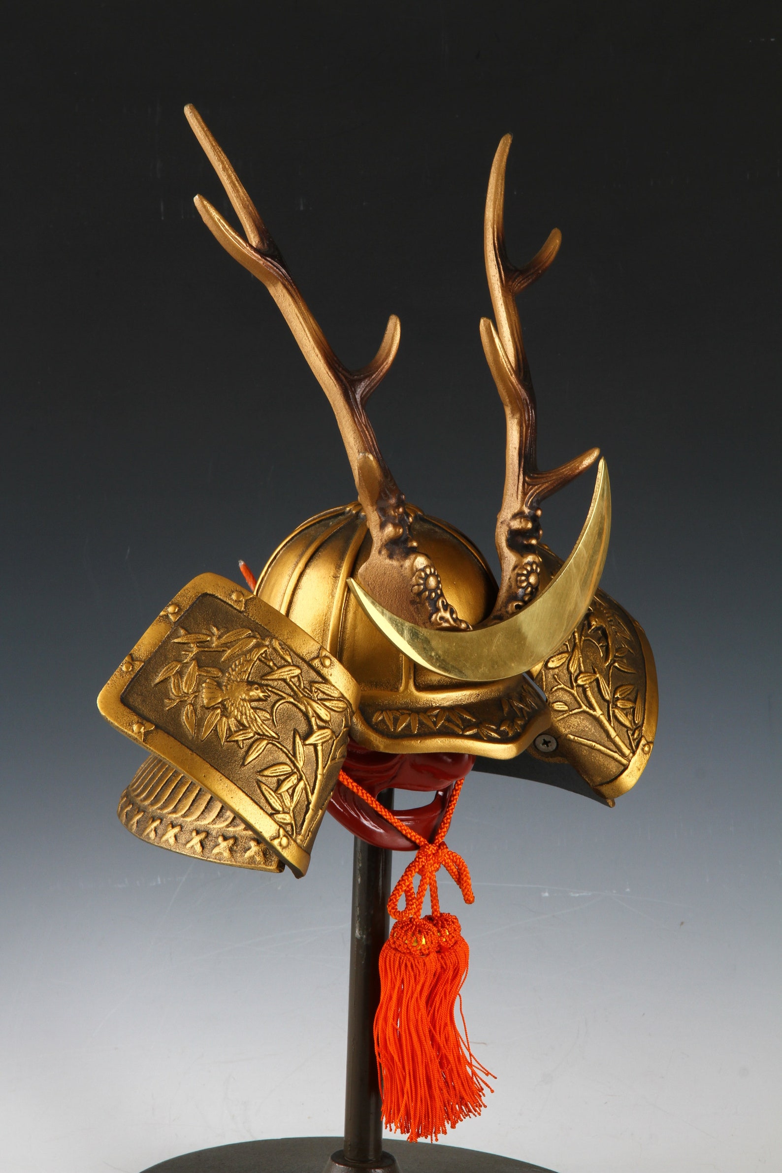 Japanese Samurai Helmet Middle Size shikanosuke Kabuto With a | Etsy