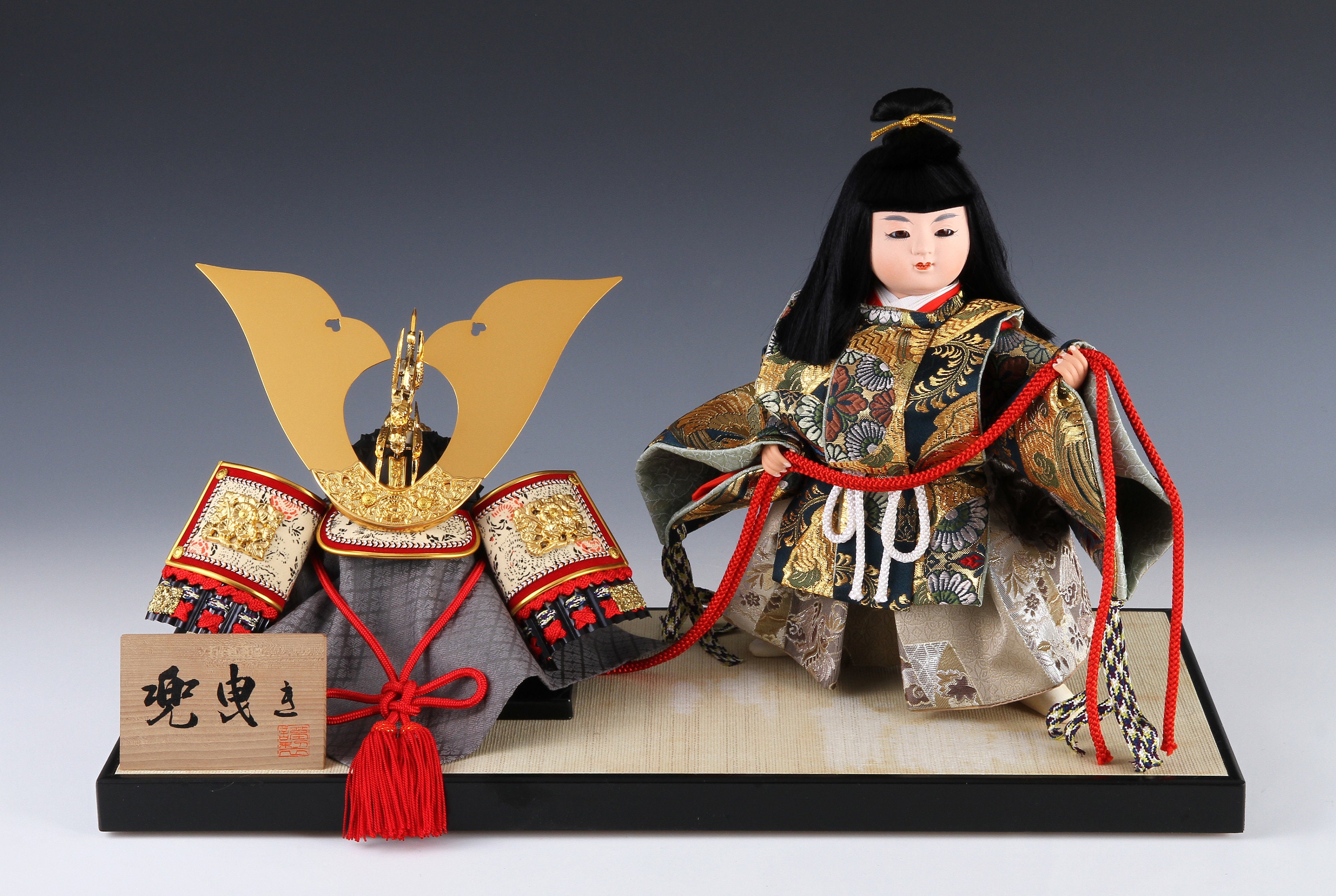 Beautiful Japanese Samurai Doll the Little General With His | Etsy
