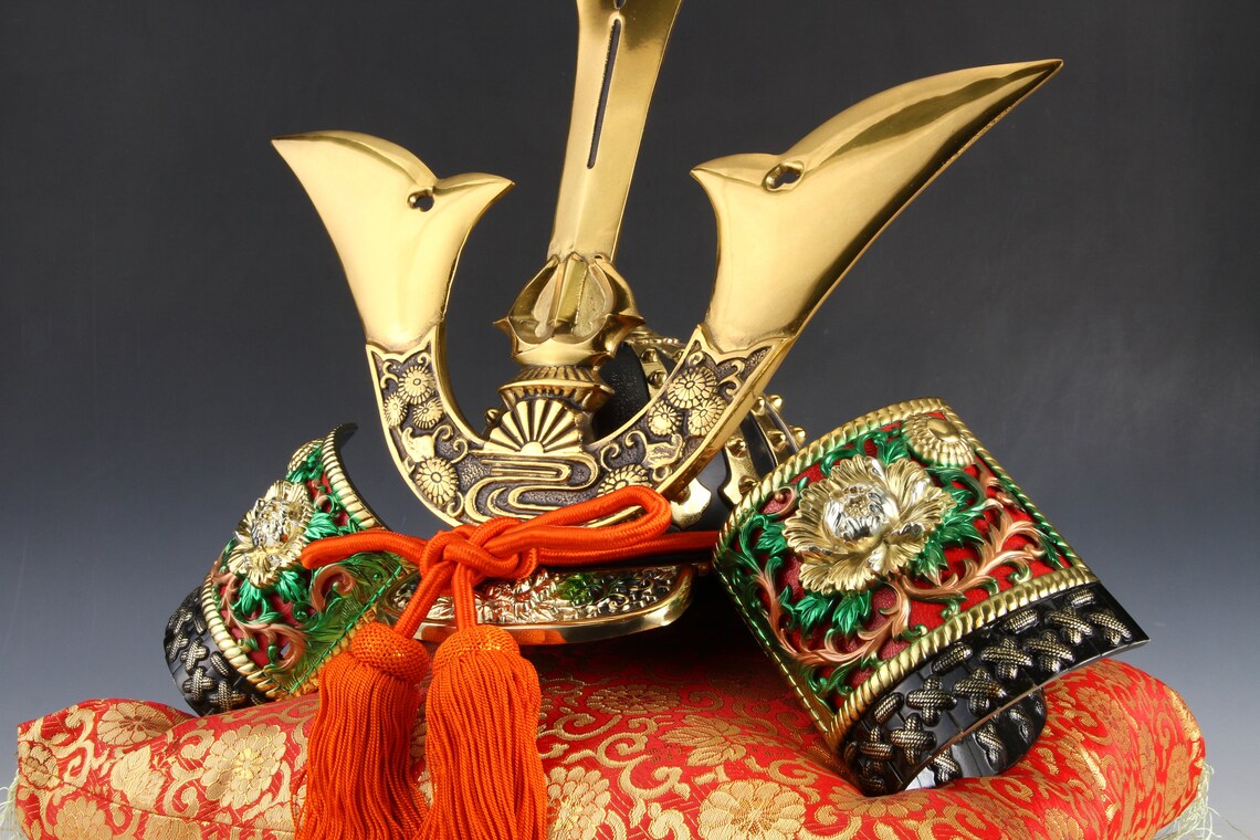 Japanese Beautiful Samurai Helmet kusunoki Masashige Kabuto - Etsy