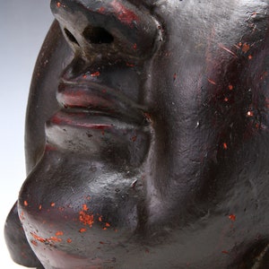 Old Vintage Plaster Buddhism Mask sho Kannon Showa Period 聖観音 - Etsy