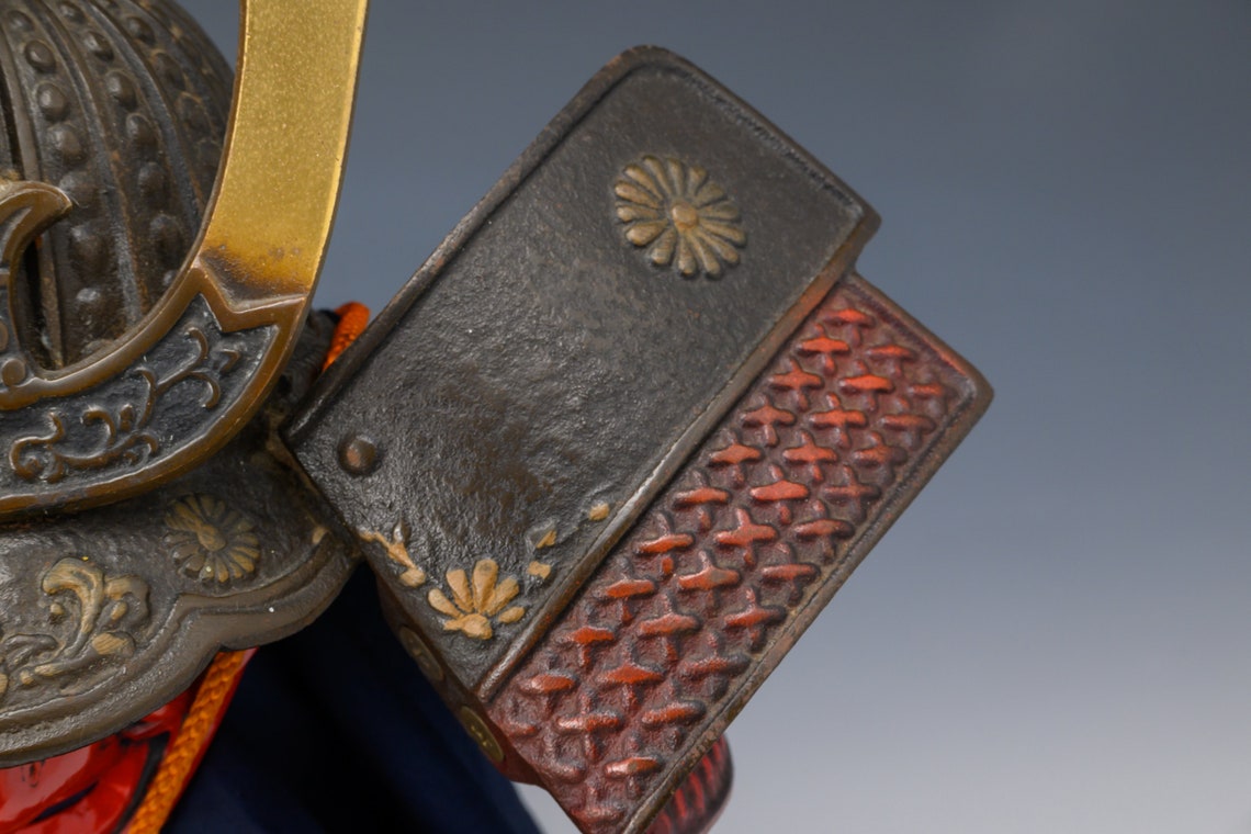 Old Vintage Japanese Samurai Helmet kusunoki Masashige - Etsy