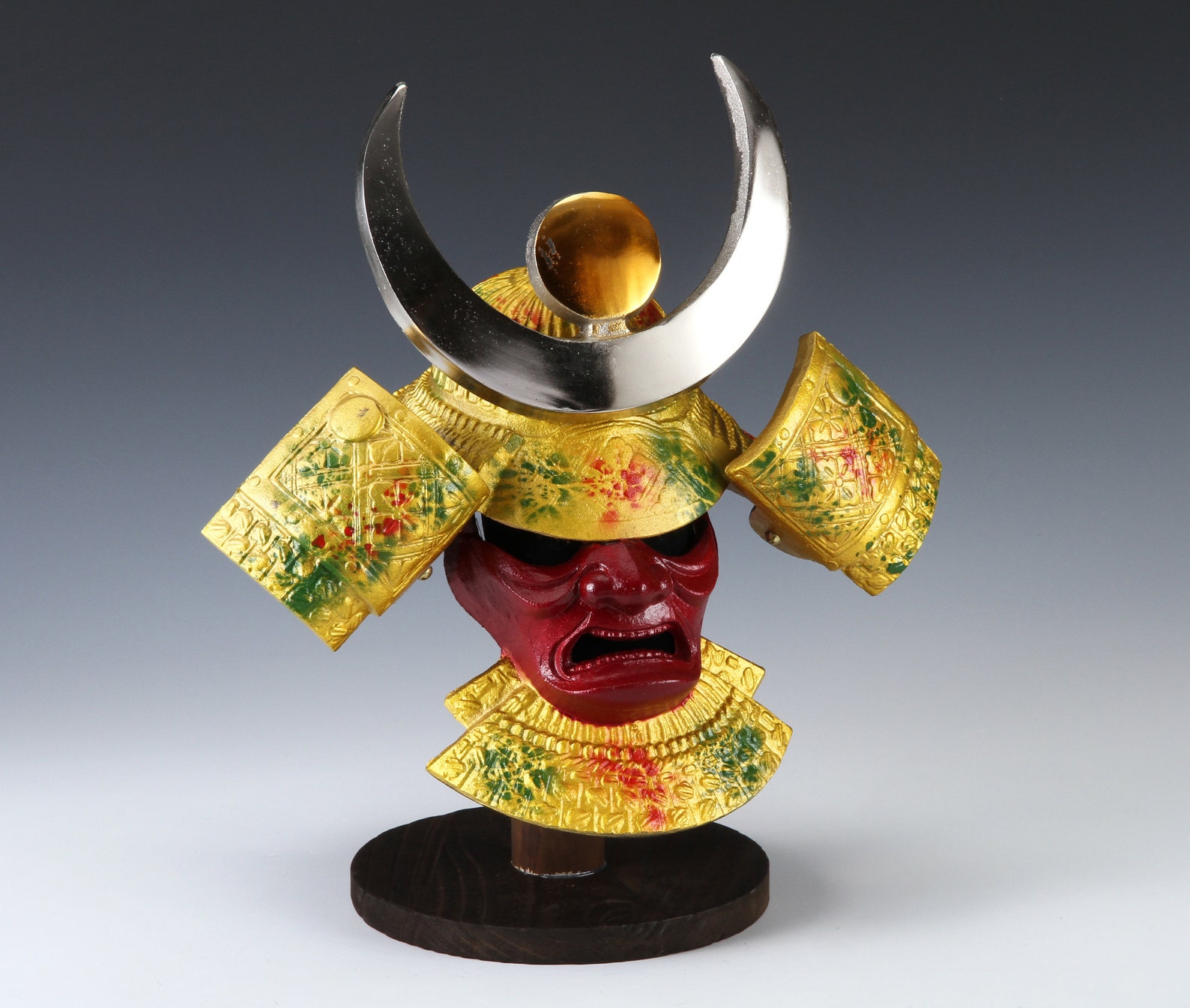 Rare Type Japanese Samurai Helmet takeda Shingen Kabuto With - Etsy