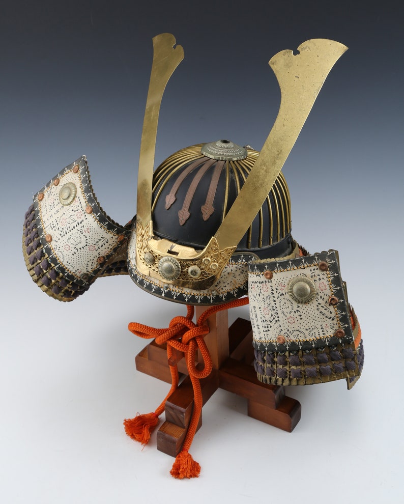 Japanese Old Vintage Samurai Wearable Kabuto Helmet marutake | Etsy