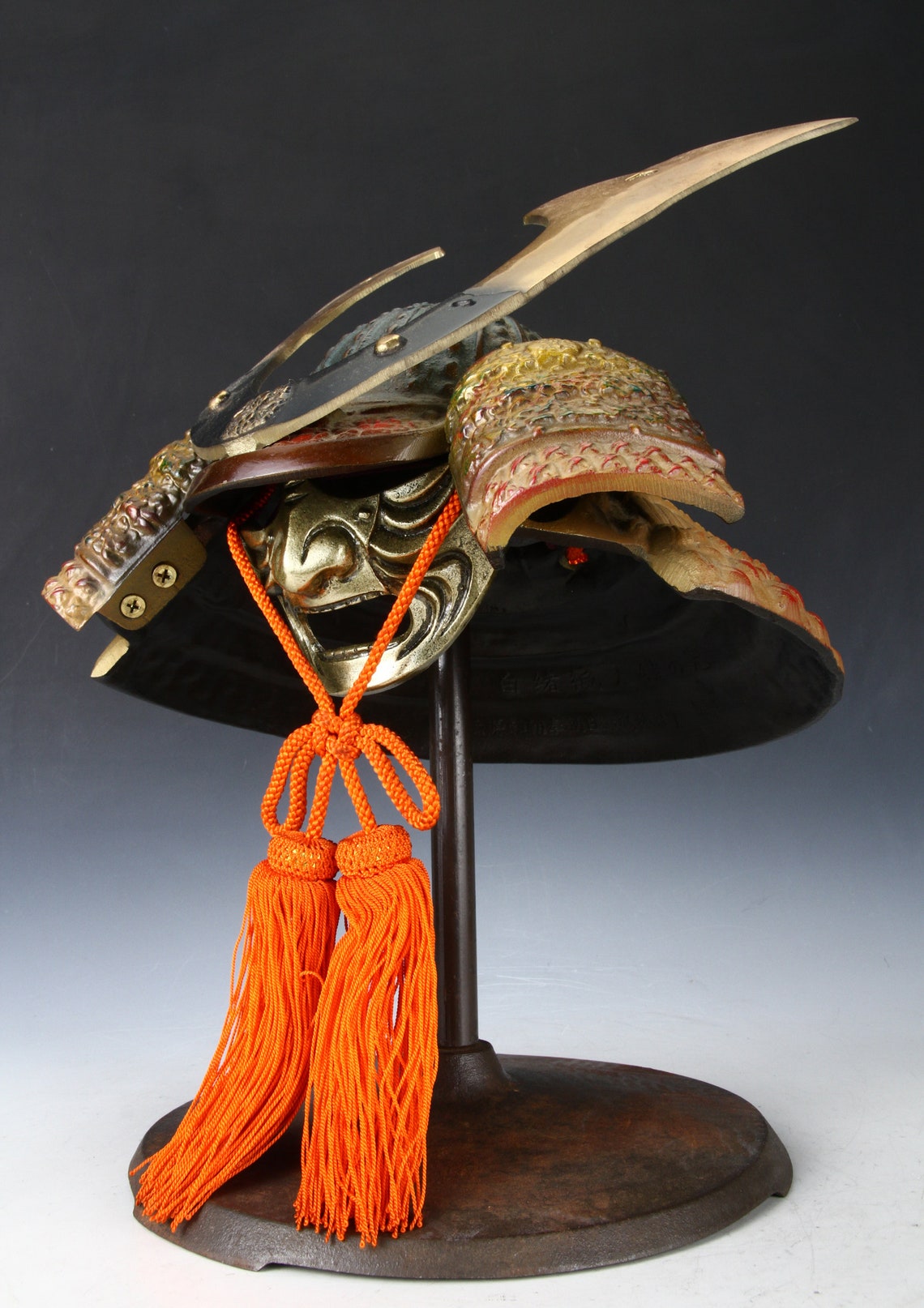 Samurai Helmet minamoto Zuisho Kabuto With a Mask Tsushima - Etsy