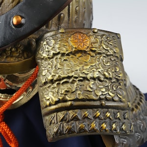 Samurai Helmet -minamoto Zuisho Kabuto With a Mask- Tsushima Signed - Etsy