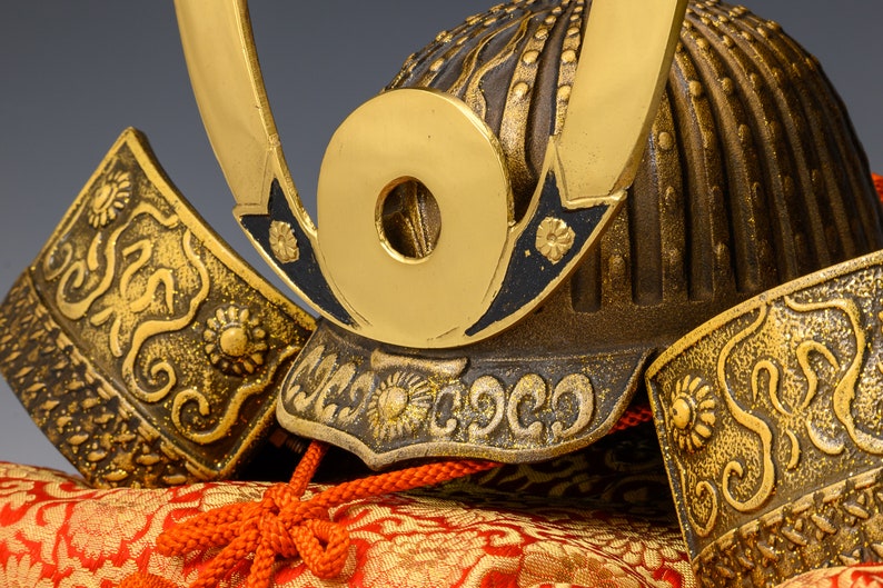 Massive Japanese Samurai Helmet oda Nobunaga Helmet Tsushima - Etsy