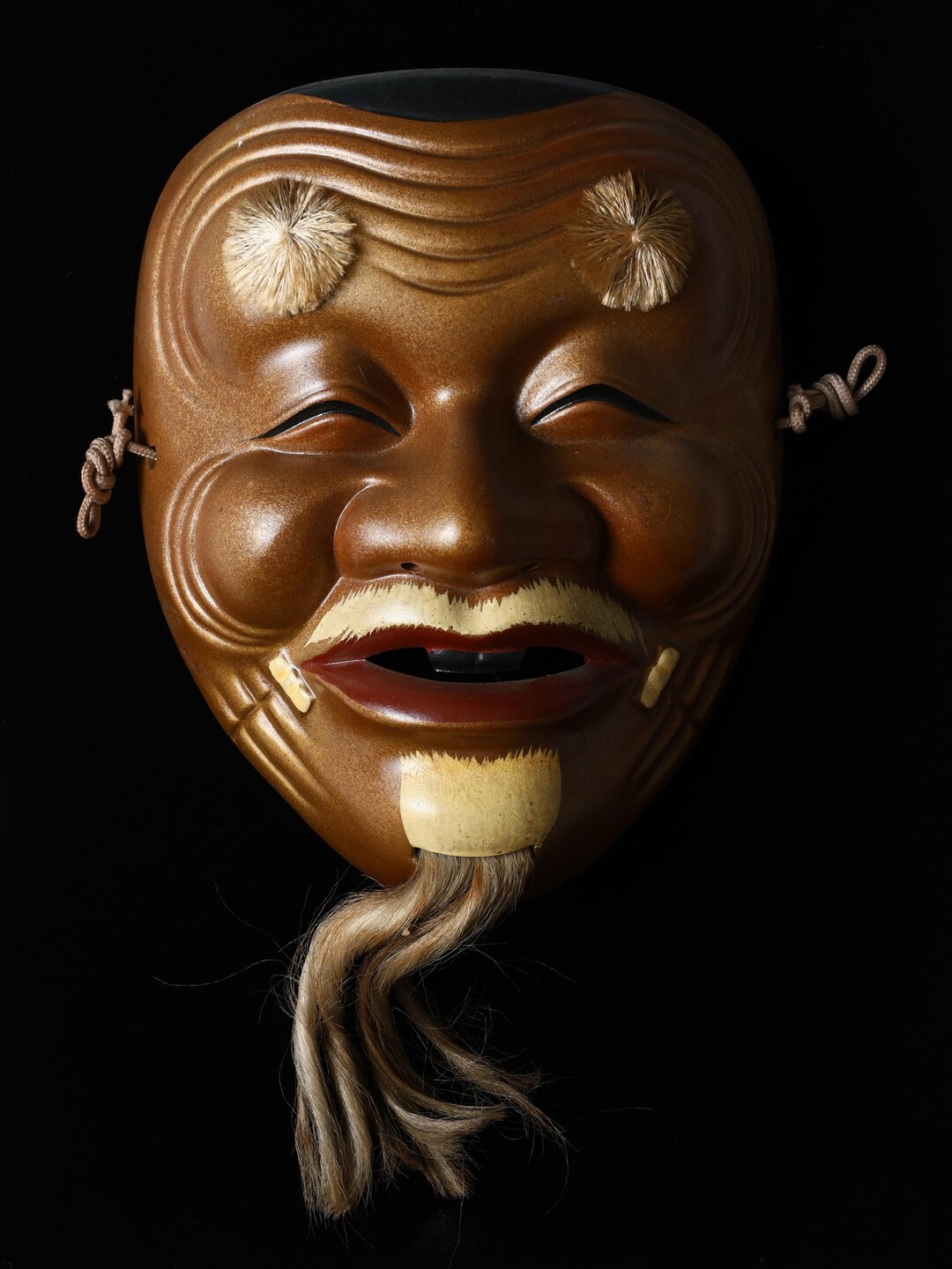 Old Vintage Japanese Ceramic NOH MASK -okina- 翁面 - Etsy