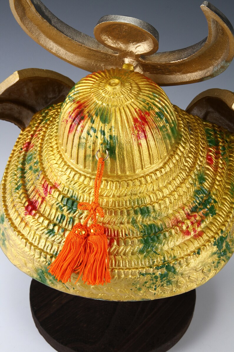 Rare Type Japanese Samurai Helmet takeda Shingen Kabuto With - Etsy