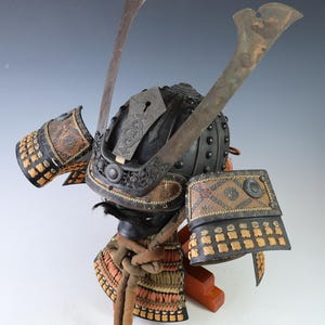 Japanese Old Vintage Samurai Wearable Kabuto Helmet With a Mask ...