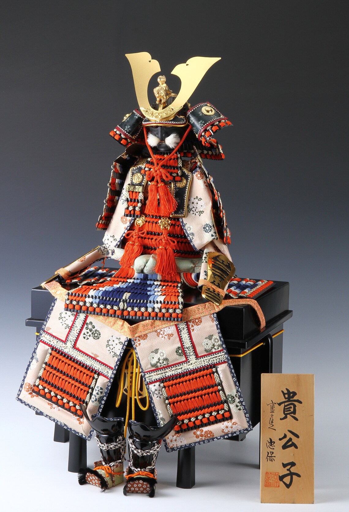 Japanese Beautiful Samurai Figure Doll tadayasu Product - Etsy