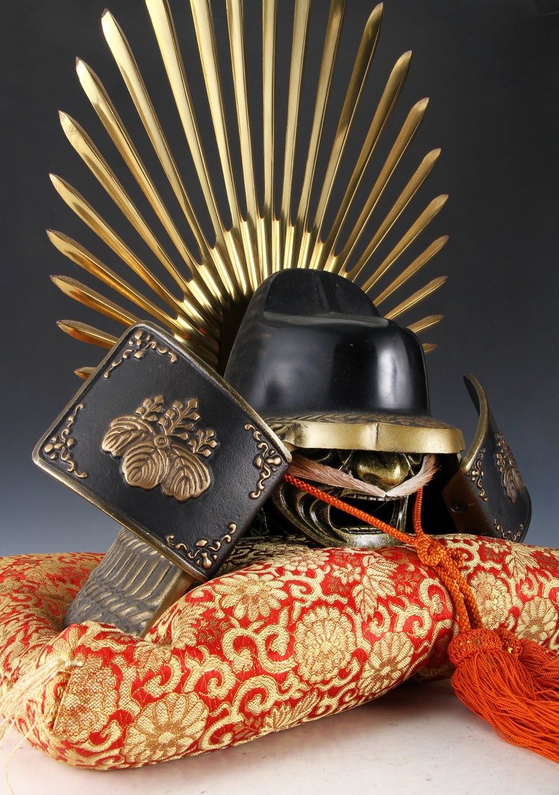 Japanese Samurai Helmet hideyoshi's Kabuto Rare Type - Etsy