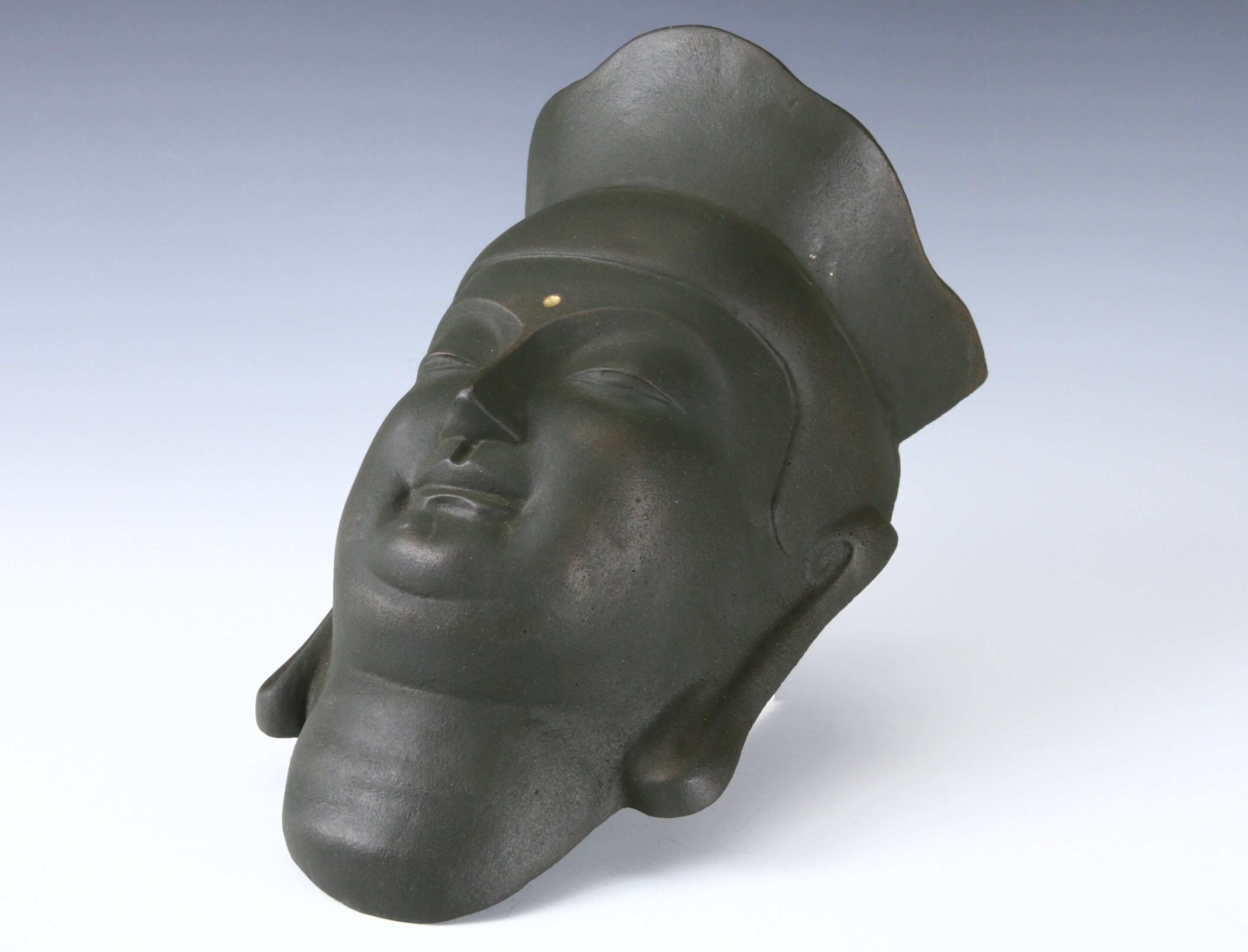 Beautiful Japanese Buddhism Miroku Bronze Mask bosatsu - Etsy