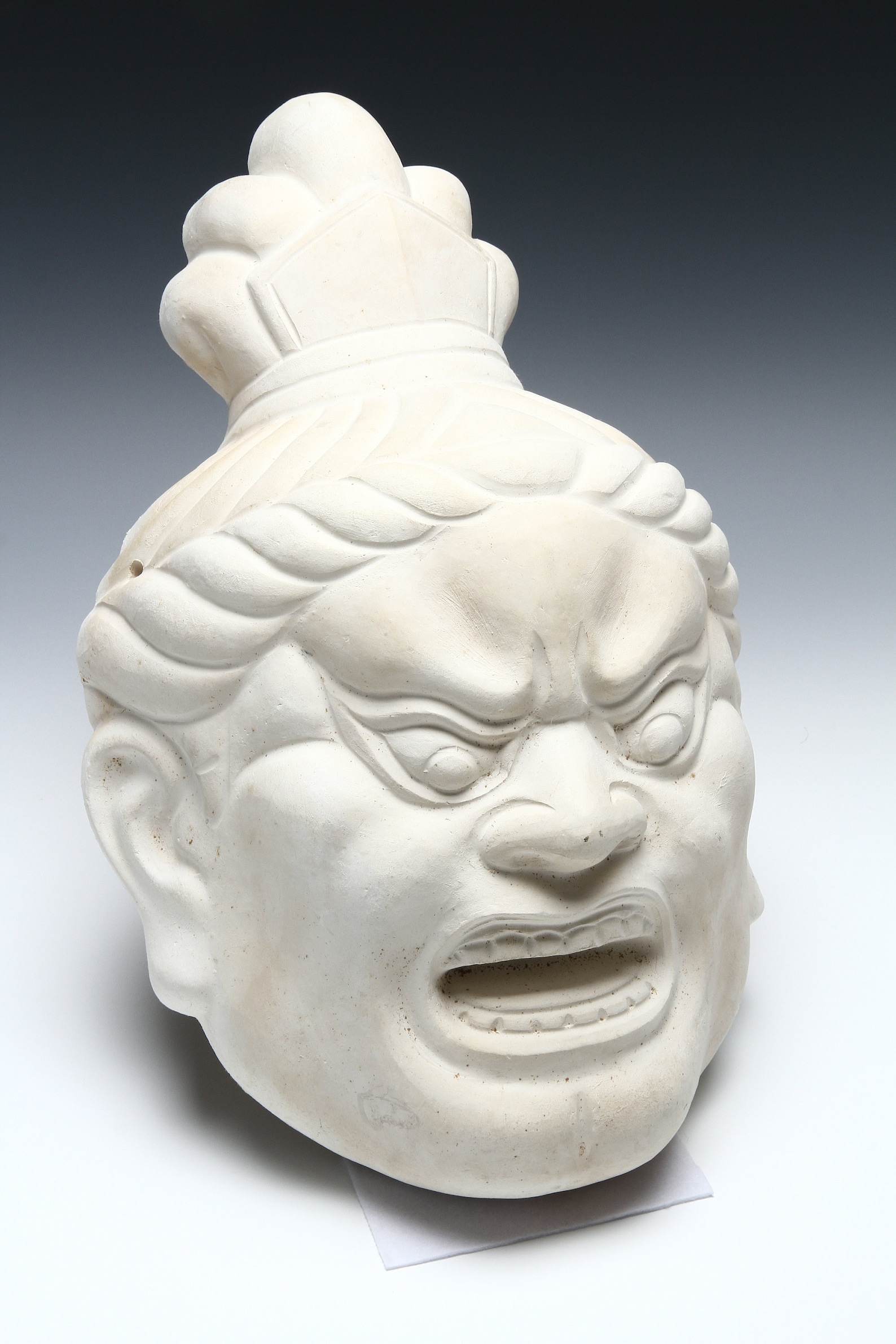 Vintage Japanese Plaster Buddhism Mask nio Buddhism Mask - Etsy UK