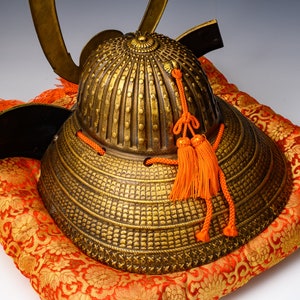 Massive Japanese Samurai Helmet -oda Nobunaga Helmet- Tsushima - Etsy