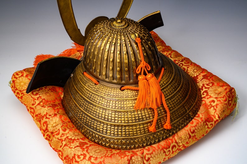 Massive Japanese Samurai Helmet oda Nobunaga Helmet Tsushima - Etsy