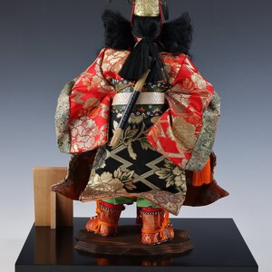 Japanese Vintage Doll Vanquisher of Ghosts and Evil Beings shoki 鐘馗 ...