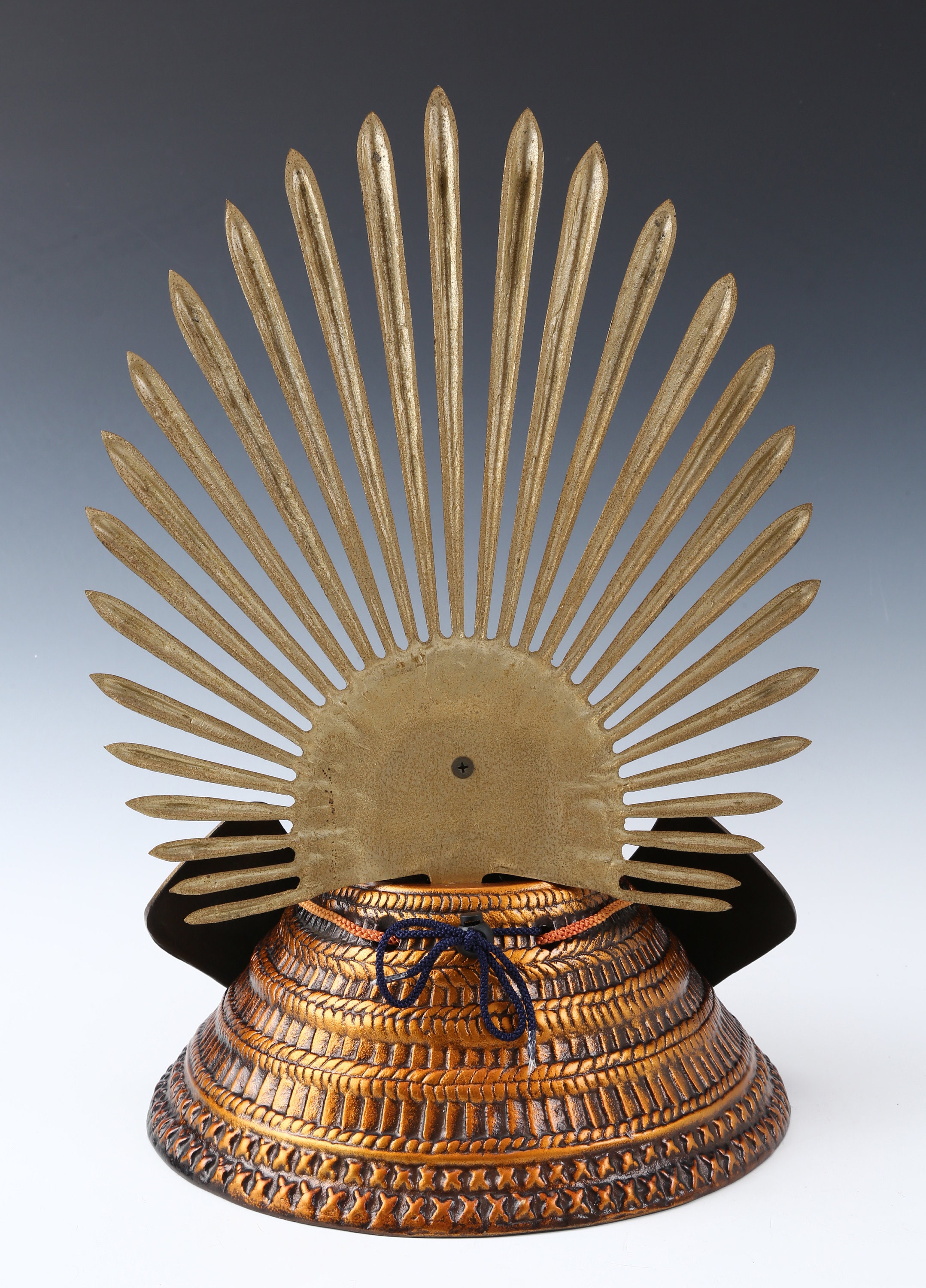 Authentic Japanese Massive Samurai Display Helmet -hideyoshi's Kabuto ...