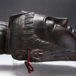 Old Vintage Plaster Buddhism Mask sho Kannon Showa Period 聖観音 - Etsy