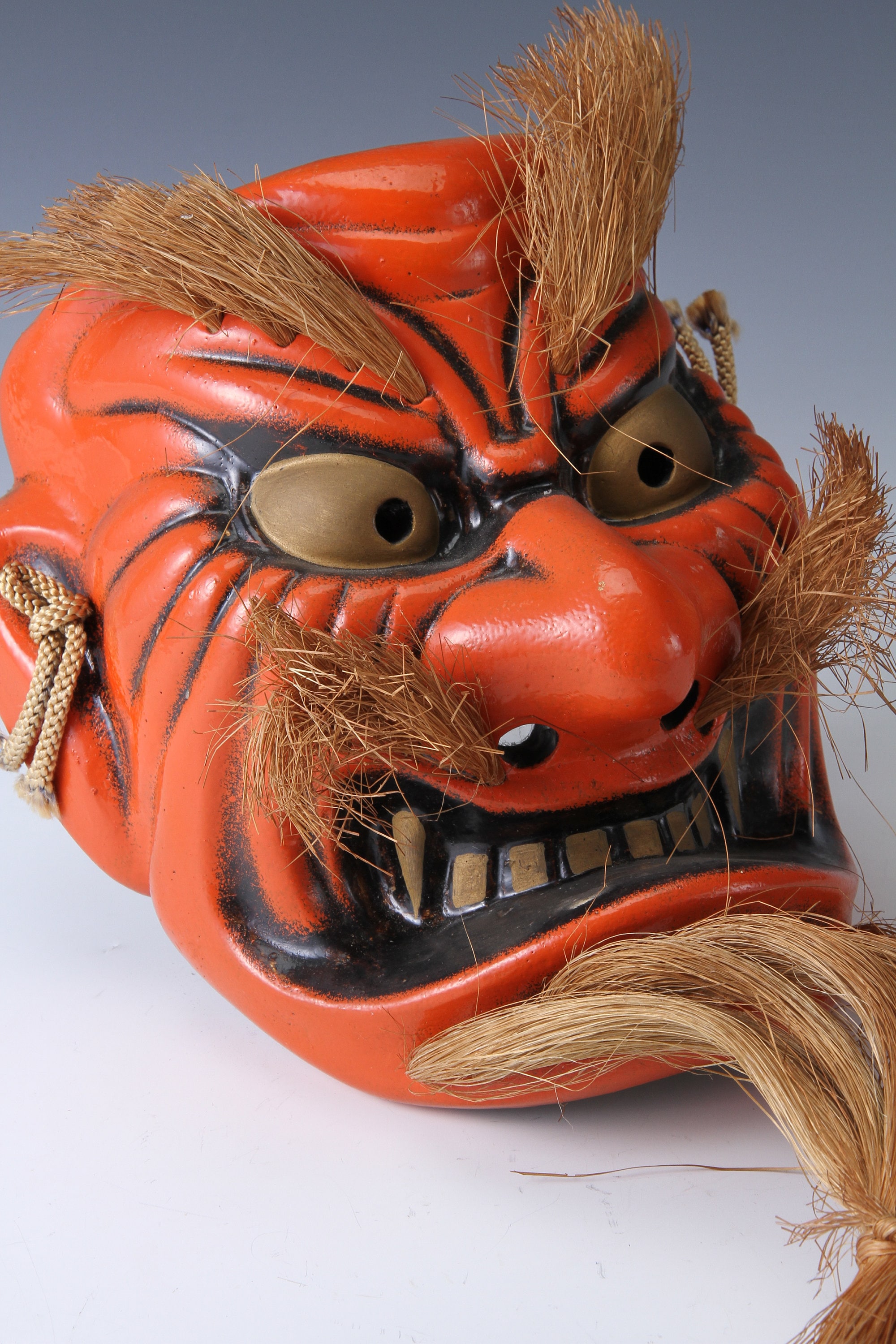 Beautiful Old Vintage Japanese Porcelain Noh Mask kagura - Etsy