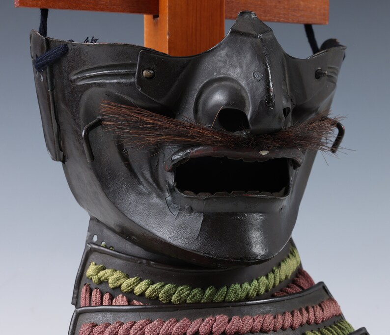 Vintage Japanese Samurai Menpo -wearable- Marutake Product Tsushima - Etsy
