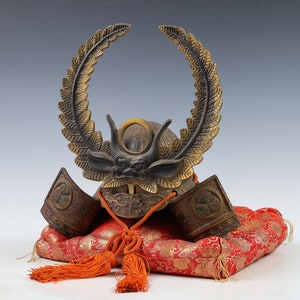 Old Beautiful Vintage Samurai Helmet -TOKUGAWA Ieyasu's Kabuto- Rare ...
