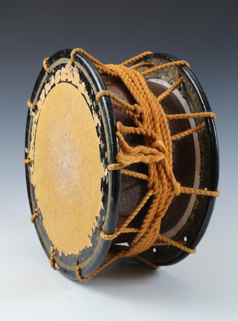 Old Vintage Japanese Traditional Drum Taiko shime Daiko - Etsy