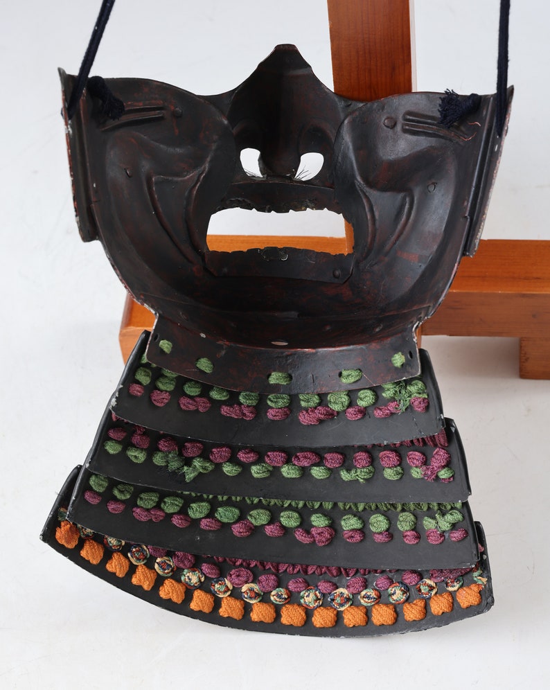 Vintage Japanese Samurai Menpo -wearable- Marutake Product Tsushima - Etsy