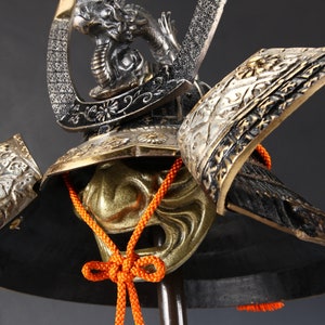 Japanese Stunning Black Samurai Helmet genji Dragon Kabuto Tsushima - Etsy